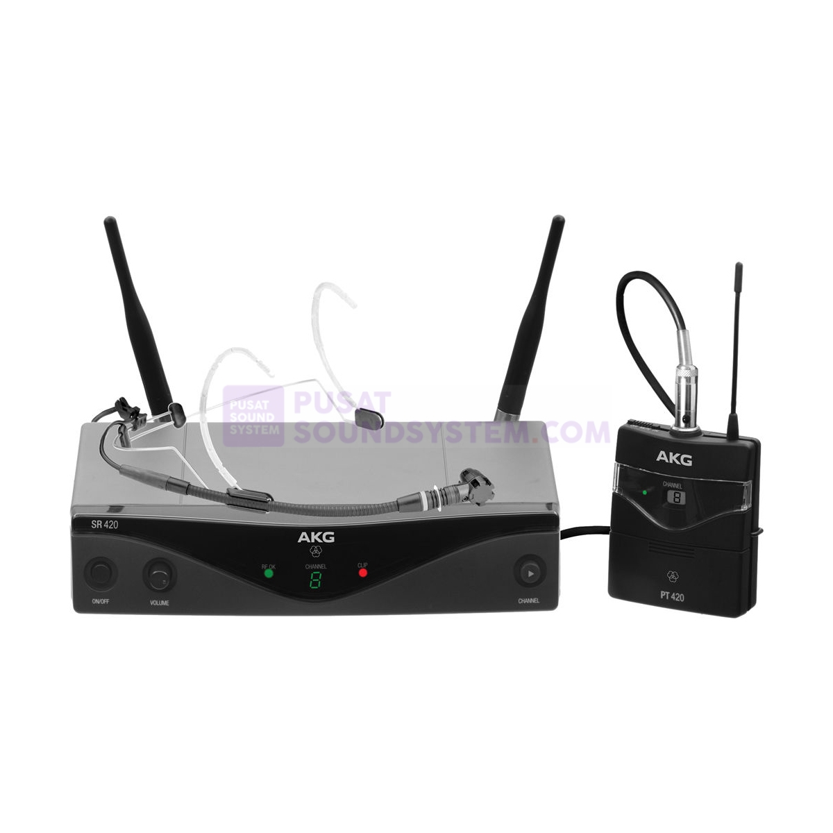 Jual AKG WMS420 Mic Wireless Headset Single Condensor