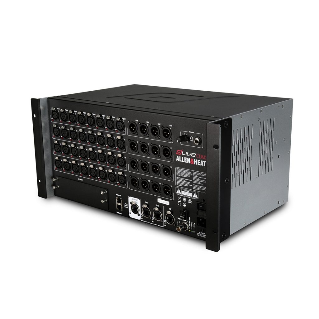 Jual Allen & Heath AB168 16x8 Digital Stage Box For GLD And Qu Series