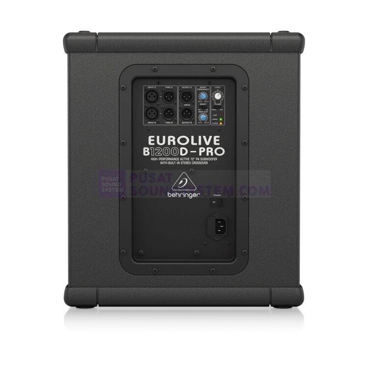 Jual Behringer Eurolive B1200D PRO 12" Professional Active Subwoofer