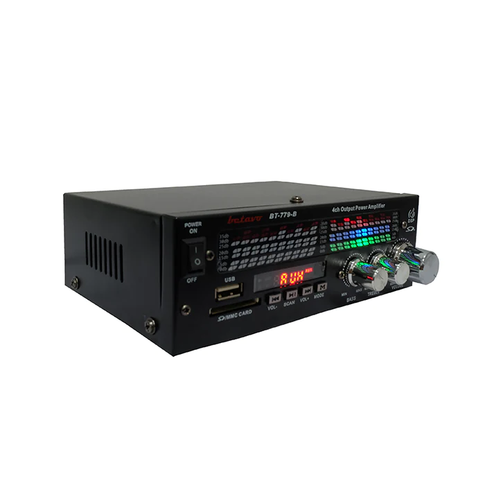 Jual BETAVO BT-779B Amplifier Bluetooth Mini 4 Channel 40 Watt