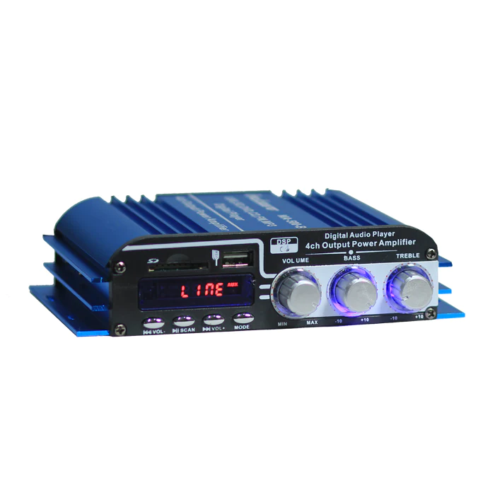 Jual BETAVO MA-500B Amplifier Bluetooth Mini 4 Channel 40W