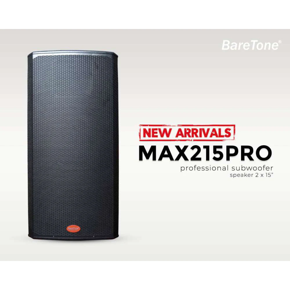Jual Baretone MAX215PRO Speaker Aktif Double 15 Inch 800 Watt