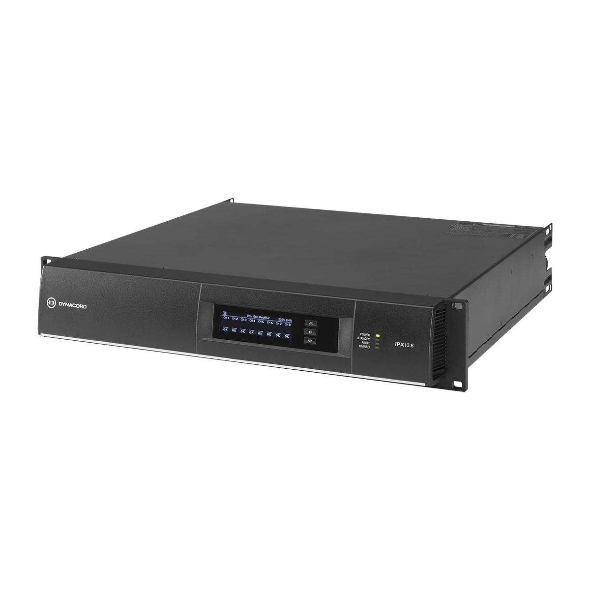 Jual Dynacord IPX10:8 DSP power amplifier 8x1250W, install
