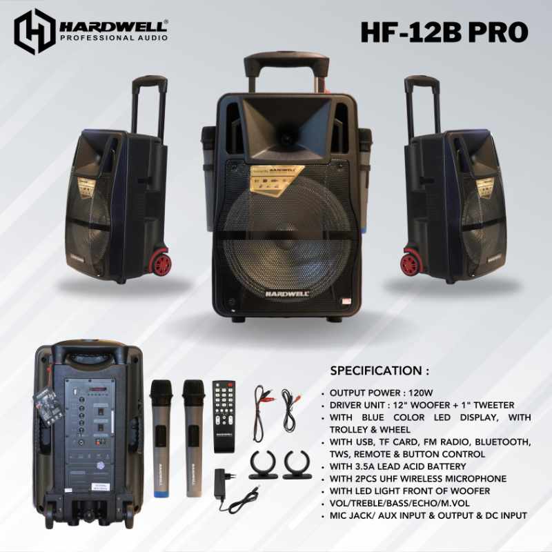 Jual Hardwell HF 12B PRO
