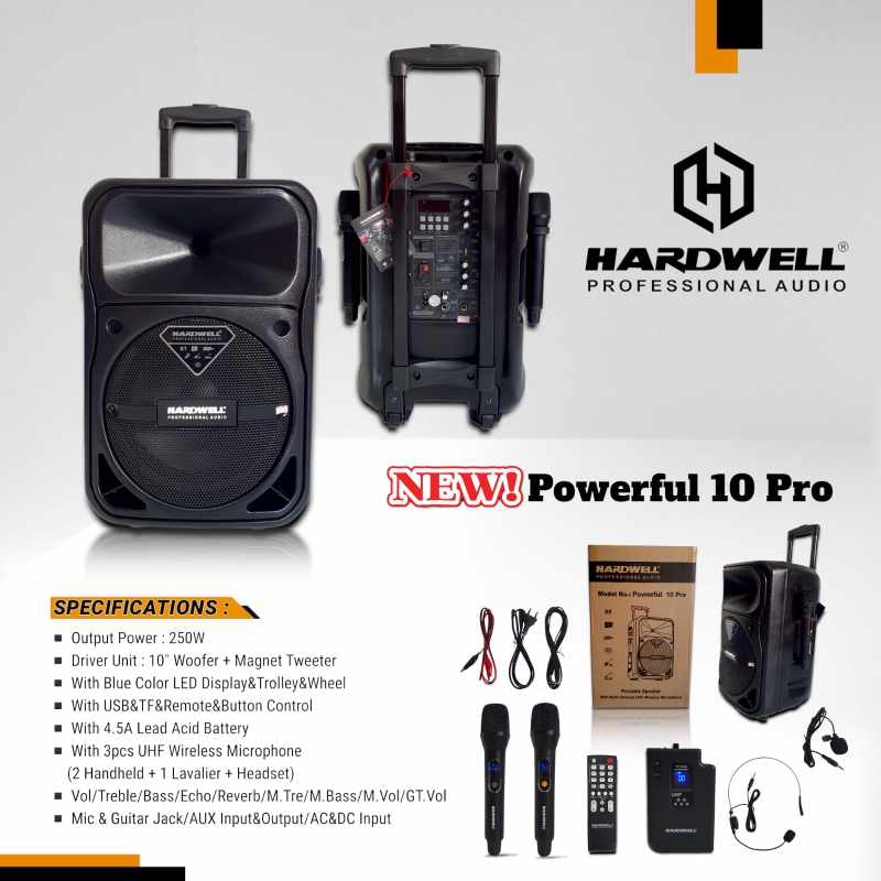 Jual Hardwell Powerfull 10 Pro