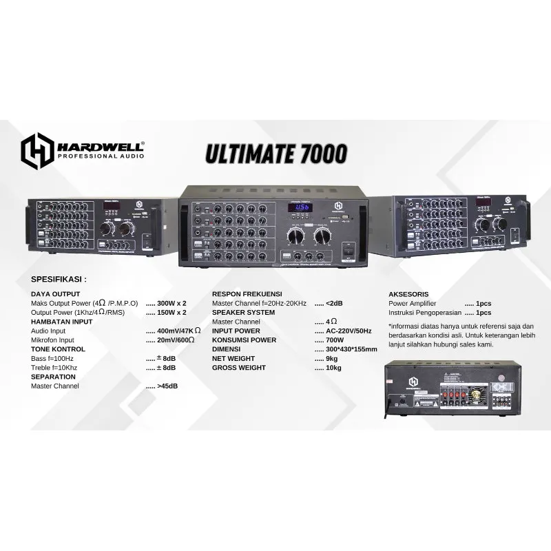 Jual Hardwell Ultimate 7000