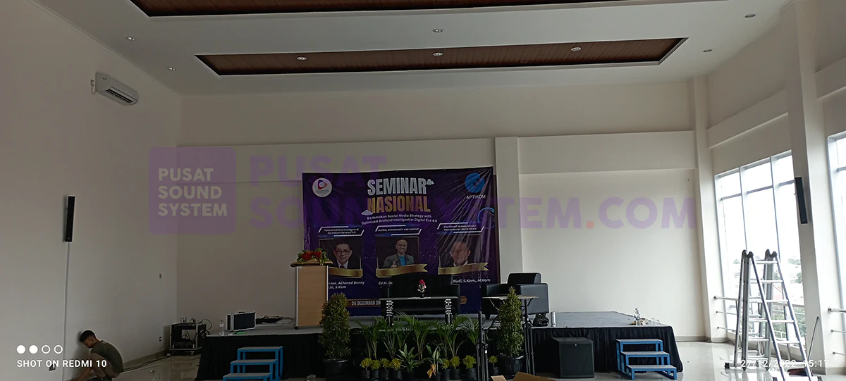 Sound System Kampus Global Institute Tangerang | pusatsoundsystem.com
