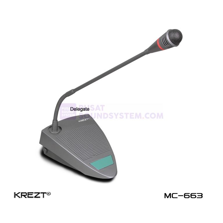 Jual KREZT MC 663 Series Microphone Meeting Conference System