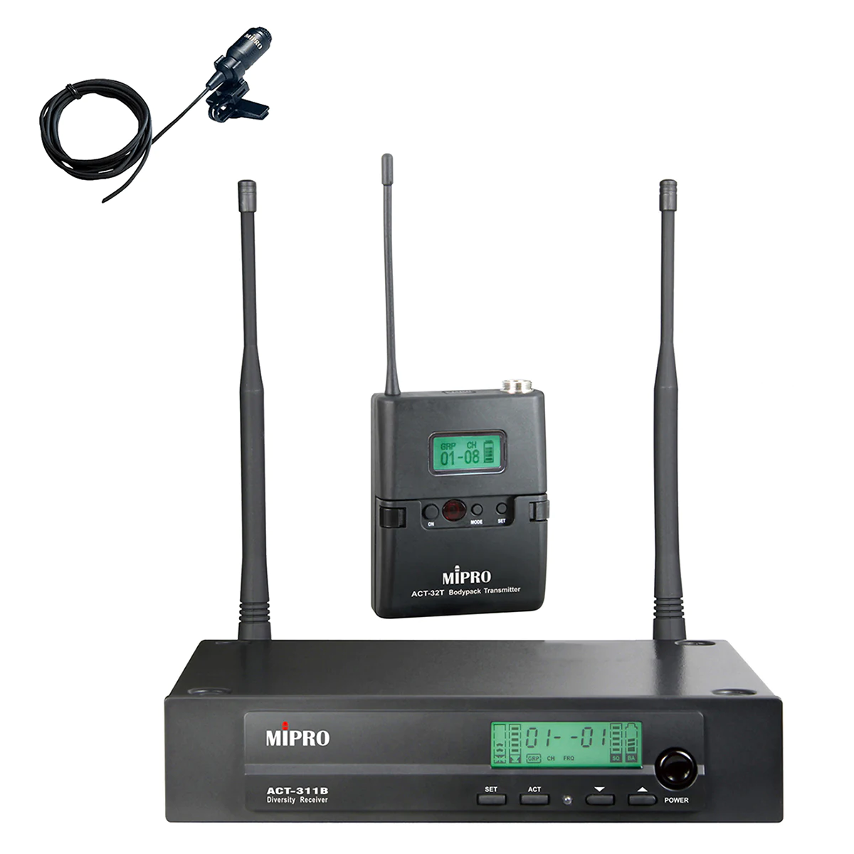 Jual Mipro ACT-311B/ACT-32T/MU-55L
