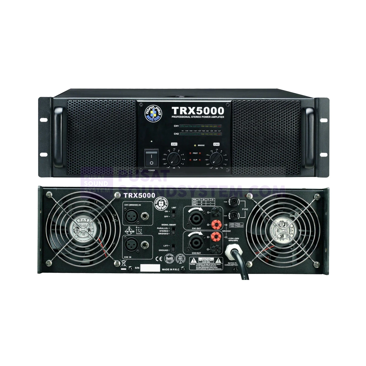 Jual TOPP PRO TRX 5000 Power Amplifier 2 Channel